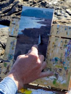 My Week in Maine with Master Landscape Artist, T. Allen Lawson